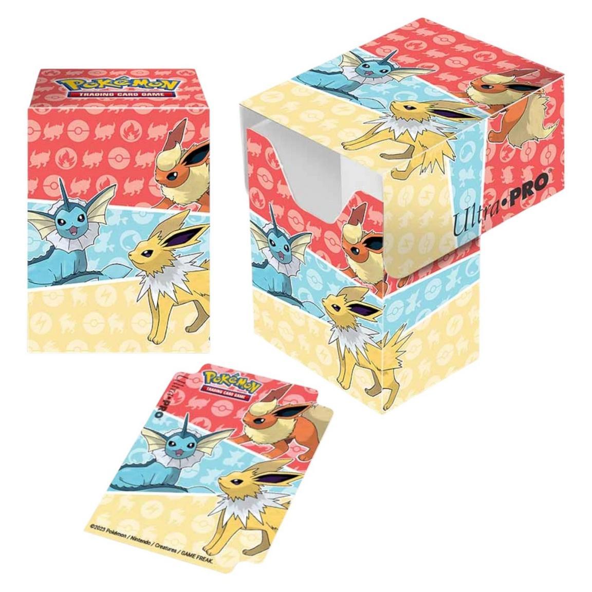 Ultra Pro Pokemon Eevee Evolutions Generation 1 Full View Deck Box ...